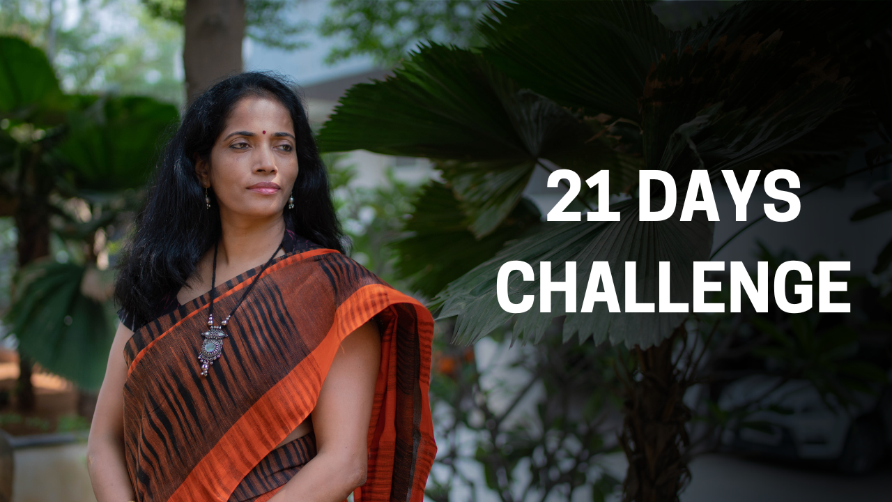 21 Days Challenge - Happiness Coach Vasantha